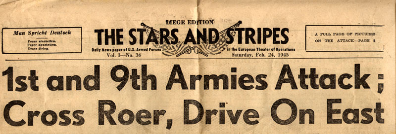 Attack of the Roer River Line